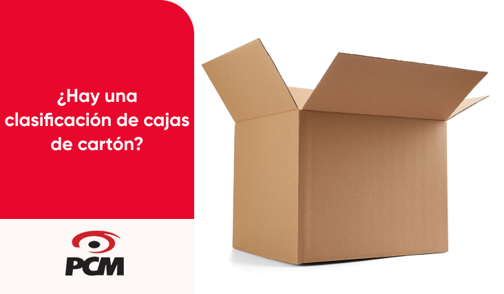 ¿Hay una clasificación de cajas de cartón?